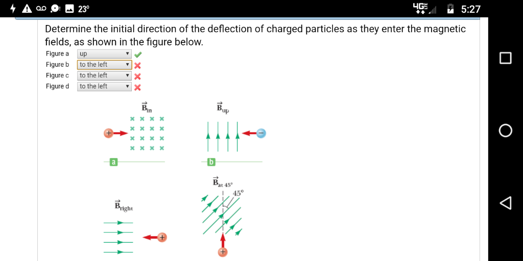 Solved l 5:27 Determine the initial direction of the | Chegg.com Solved l 5:27 Determine the initial direction of the | Chegg.com