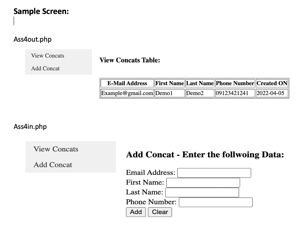 Solved • Create A Sql Script File Named Contactssql 4950