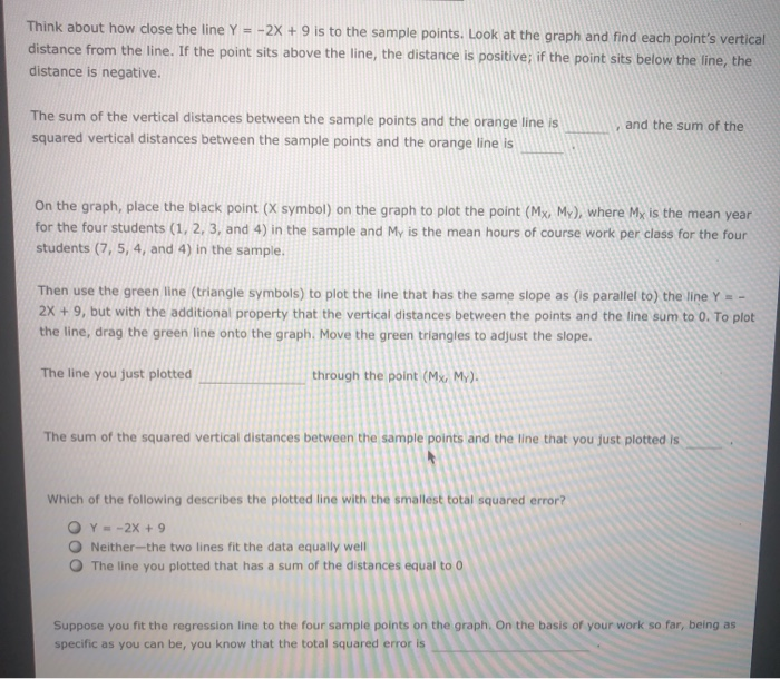 Solved 4. Linear equations and the regression line Aa Aa | Chegg.com