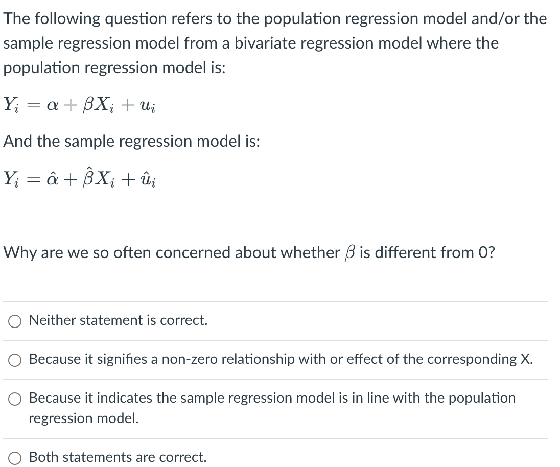 Solved The following question refers to the population | Chegg.com