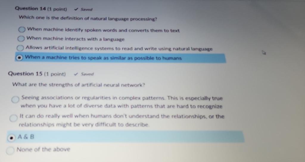 Solved Question 1 ( 1 point) Saved Cause-and-effect | Chegg.com