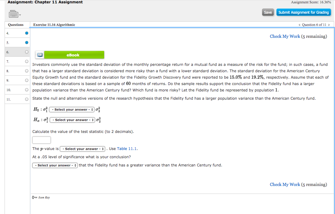Solved Assignment: Chapter 11 Assignment Assignment Score: | Chegg.com