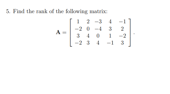 Solved [Linear Algebra] Sample Question: In detail, explain | Chegg.com