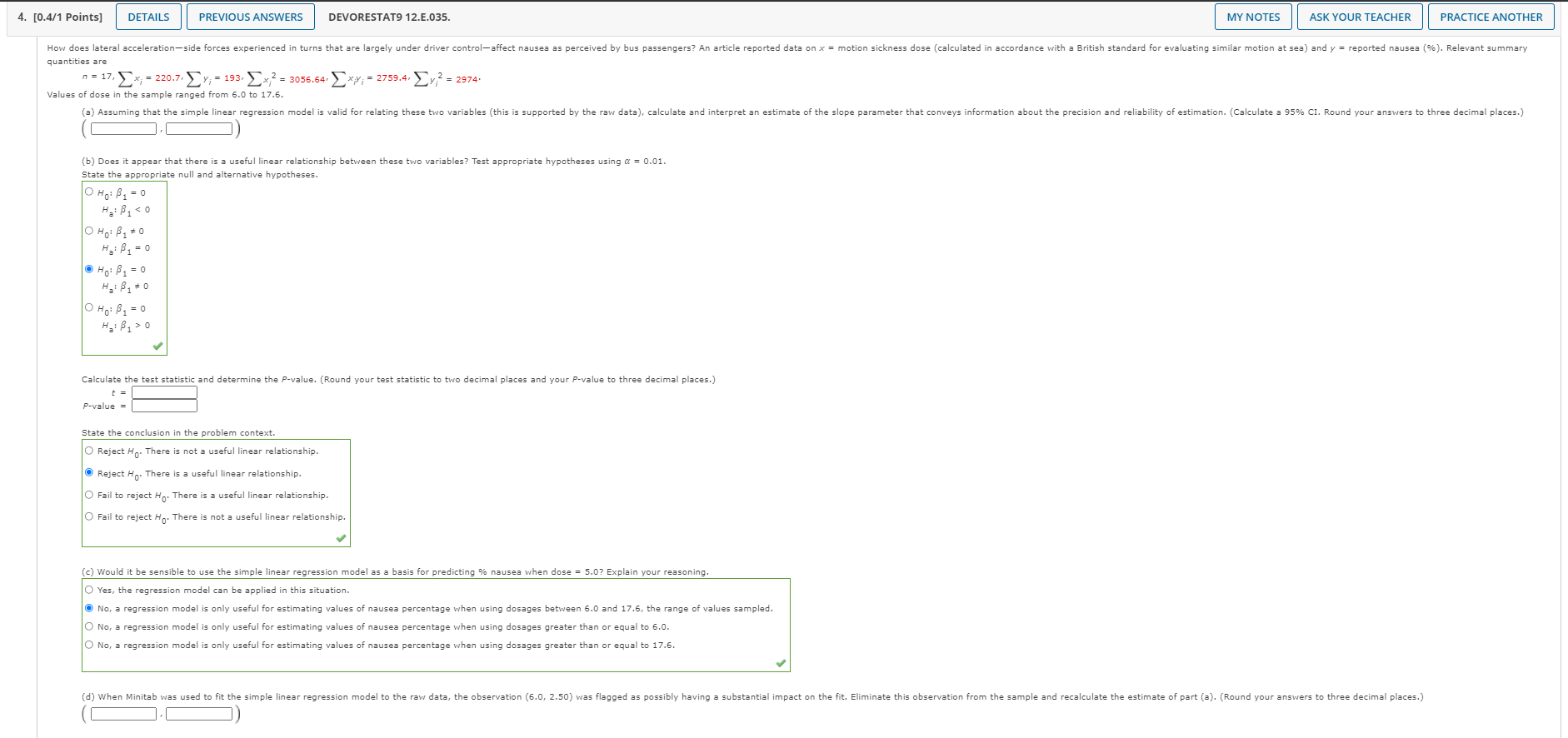 Solved 4. (0.4/1 Points) DETAILS PREVIOUS ANSWERS | Chegg.com