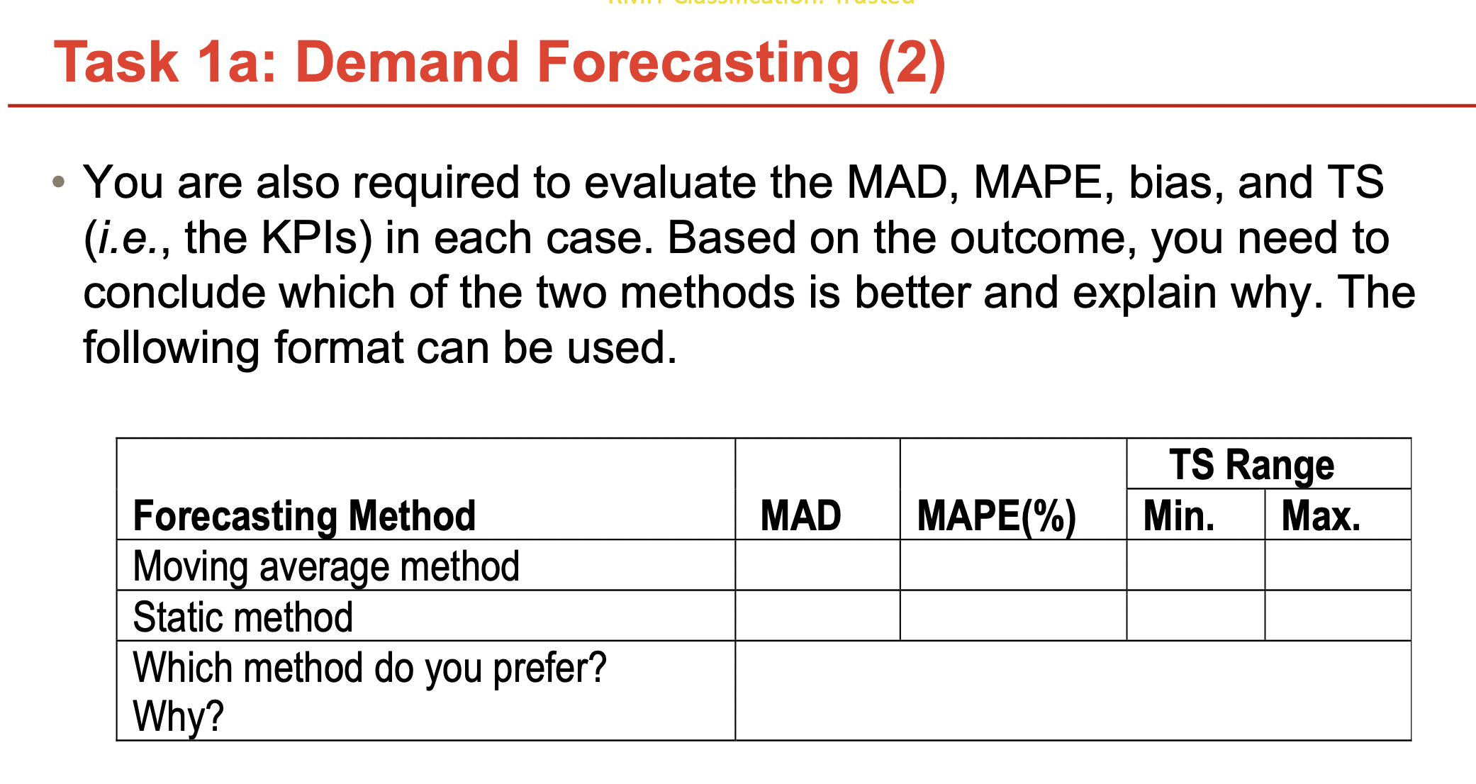 Solved Task 1a: Demand Forecasting (1) - Demand for GeForce | Chegg.com