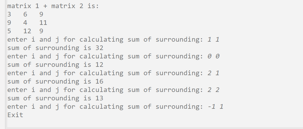 Solved Programming language C The input/output has to be | Chegg.com