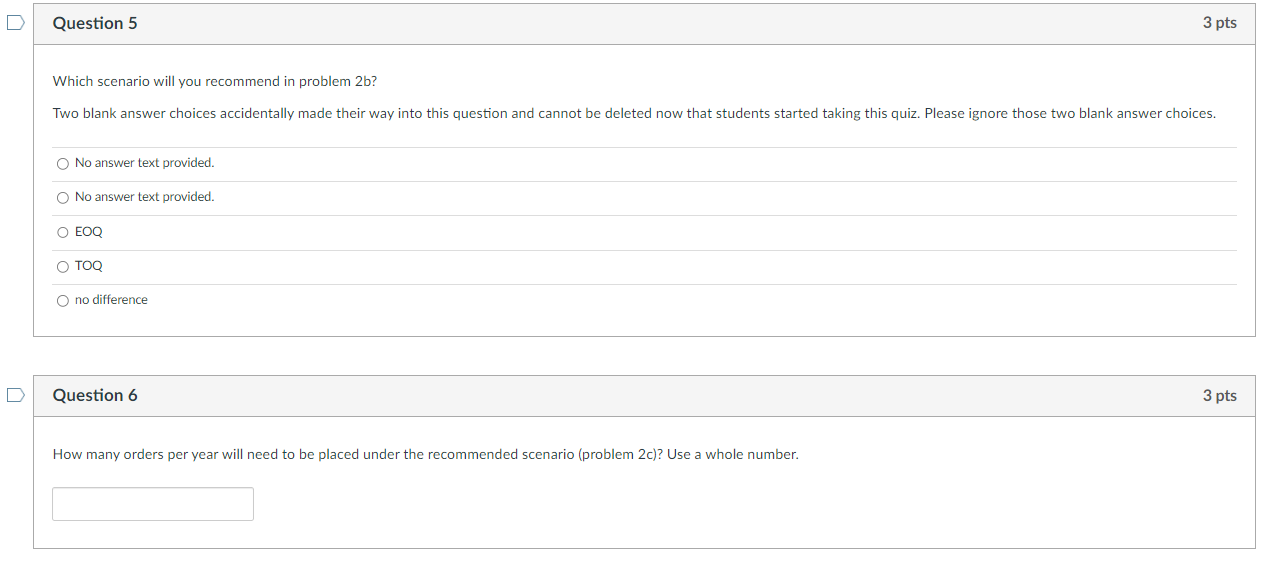 Solved Determine the reorder point for spatulas. Use a whole | Chegg.com