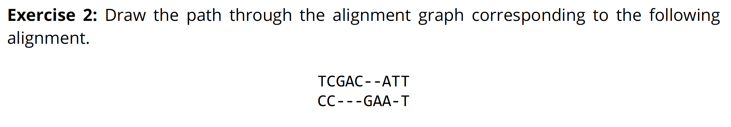 Solved Exercise 4: A brute force solution to finding a | Chegg.com