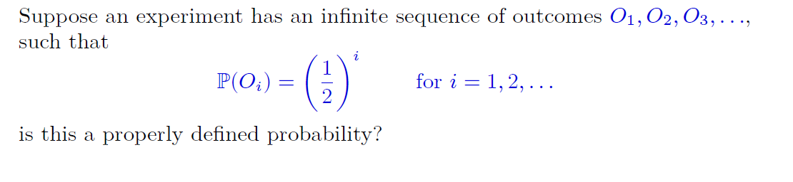 Solved Suppose an experiment has an infinite sequence of | Chegg.com