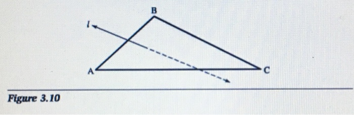 Solved PASCH'S THEOREM. If A, B, C are distinct noncollinear | Chegg.com