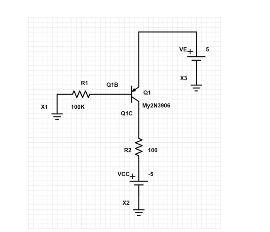 Solved This is the pnp model I am using please ANALYZE the | Chegg.com