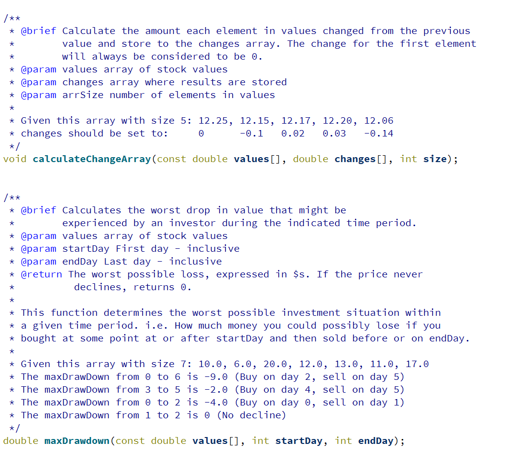 Solved In C++, I need with writing codes for each | Chegg.com