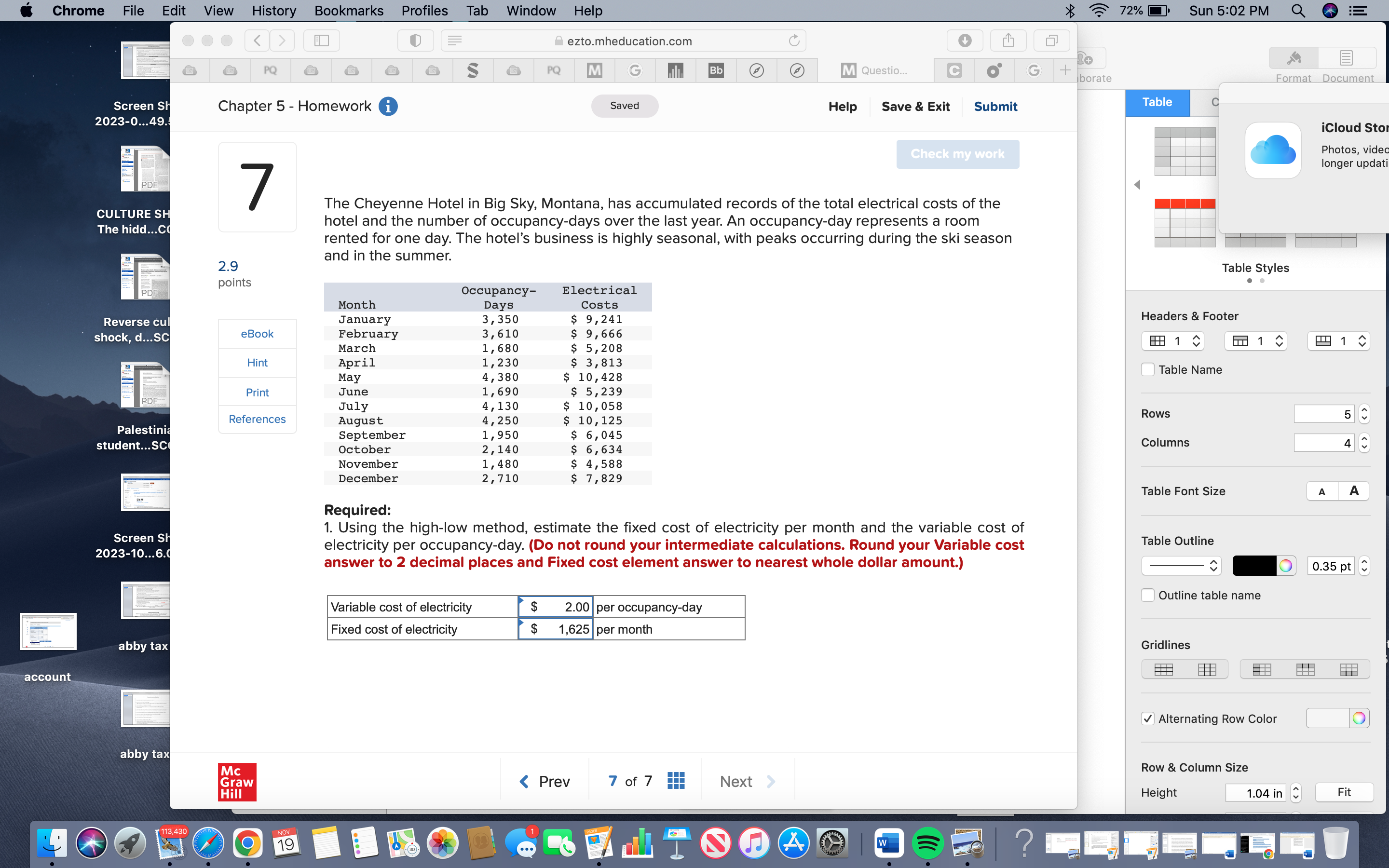 Solved Headers & FooterTable Name四 1 ﻿hat(v)巴 1 | Chegg.com