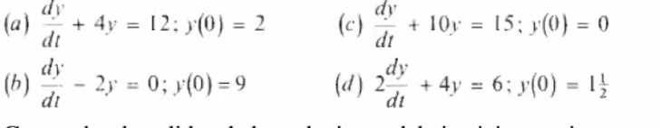 Solved 1-Find yc, yp, the general solution, and the solution | Chegg.com