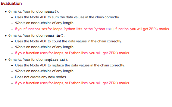Solved In this question you'll write three functions for | Chegg.com