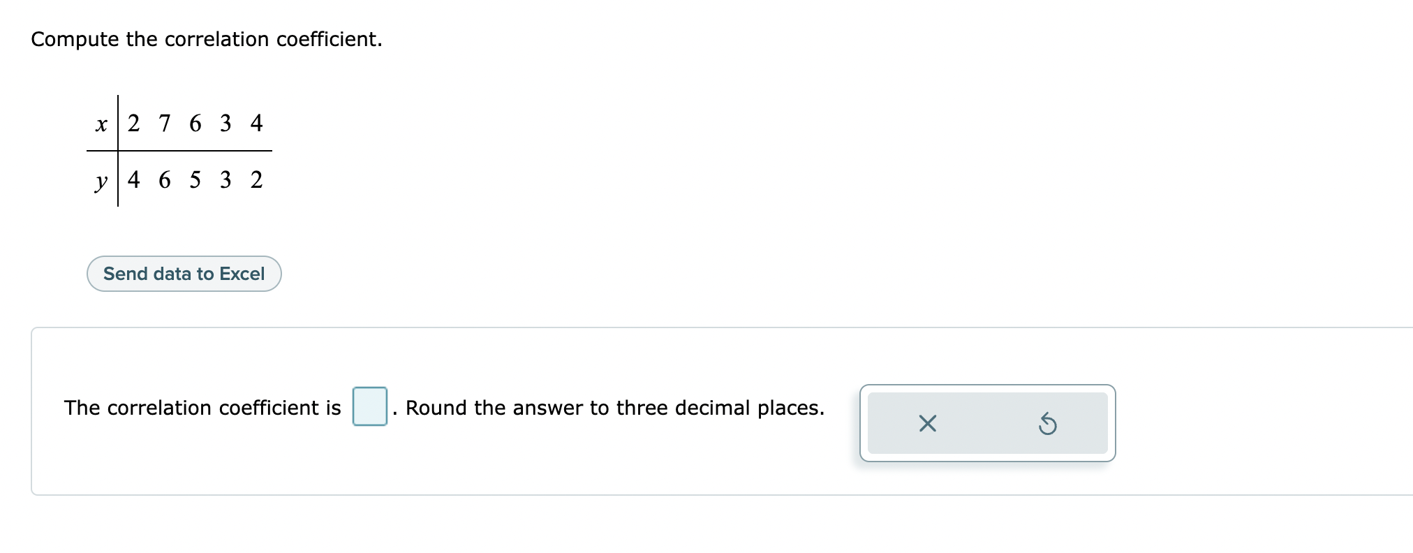 Solved Compute The Correlation Coefficient Xy2476653342 The