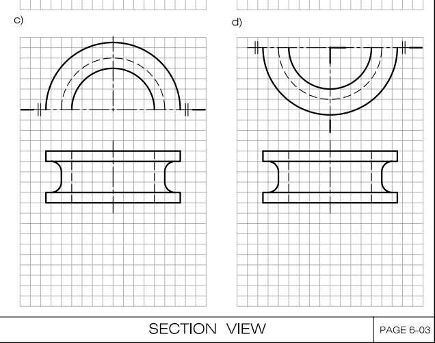 Solved Given two-view orthographic drawings, sketch the new | Chegg.com