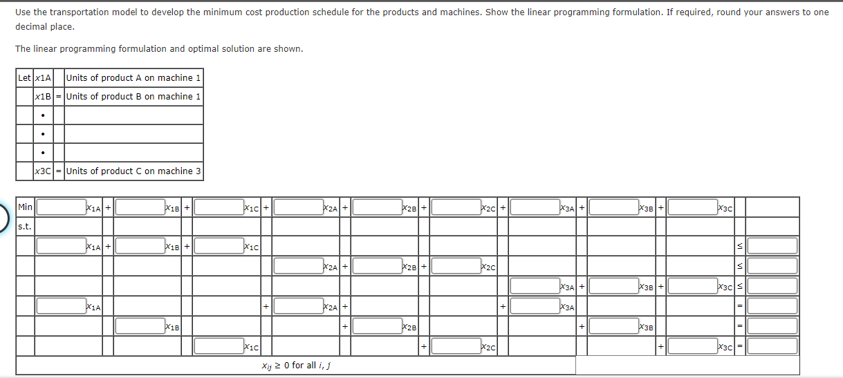 Solved Problem 10-09 (Algorithmic) The Ace Manufacturing | Chegg.com