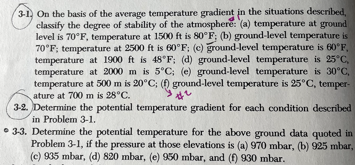 Solved 3-1. On the basis of the average temperature gradient | Chegg.com