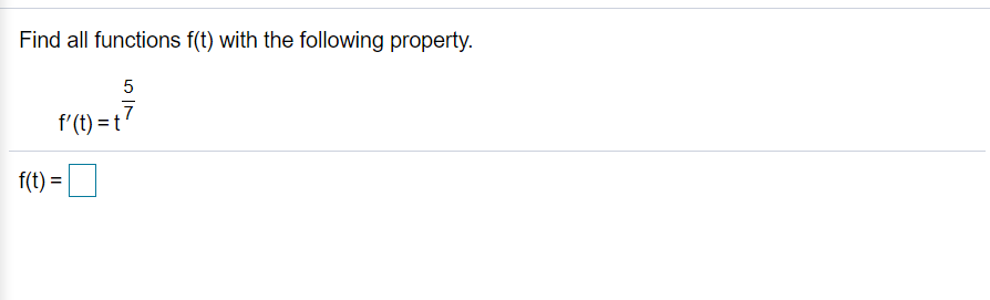 Solved Find all functions f(t) with the following property. | Chegg.com