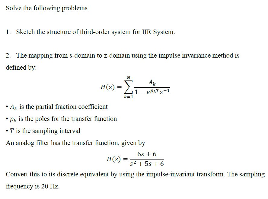 Solved Solve the following problems. 1. Sketch the structure | Chegg.com