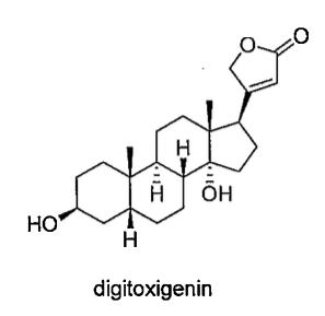 Solved 2.Digitoxigenin is a heart stimulant obtained from | Chegg.com