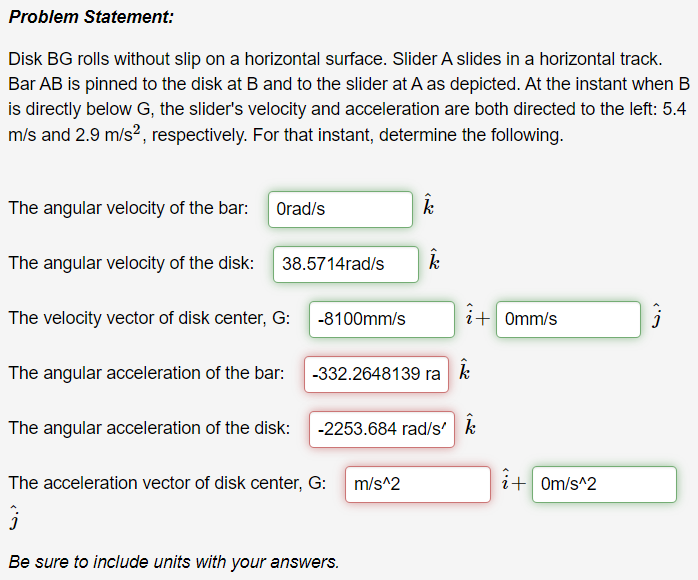 Solved (8 points) Slider_Disk X L14 VA, A EVA L ro G TB T | Chegg.com
