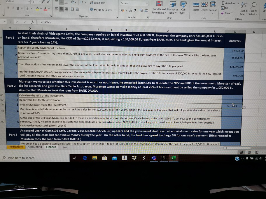 Solved Autosum - 47 Sort & Clear Filter Editing Find & | Chegg.com