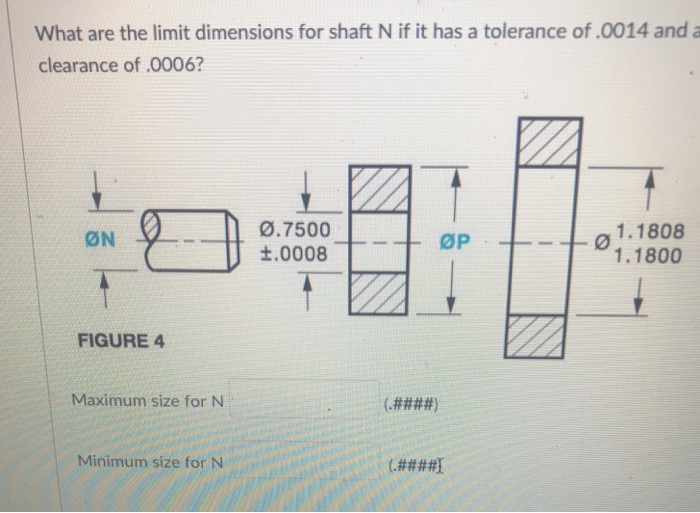 Solved Question 11 0106. H7/p6 06 H8/f7 (A) SHAFT IN BUSHED | Chegg.com