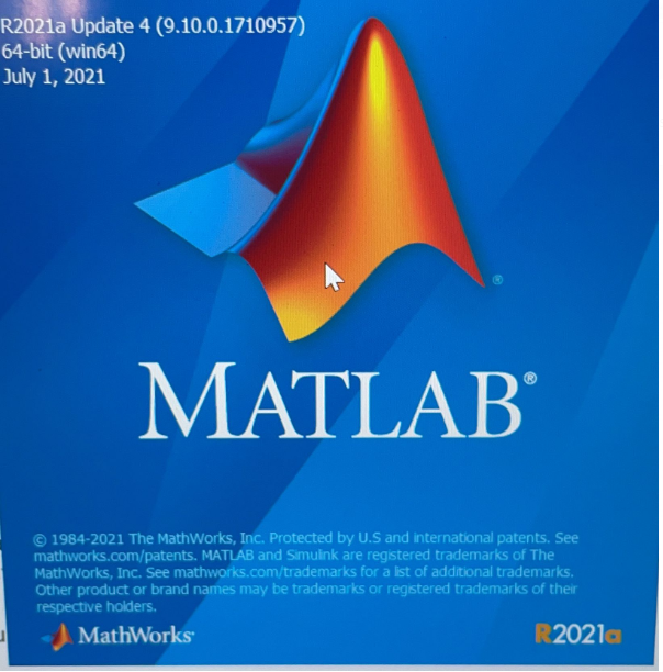 R2021a Update 4 (9.10.0.1710957) 64-bit (win64) July | Chegg.com