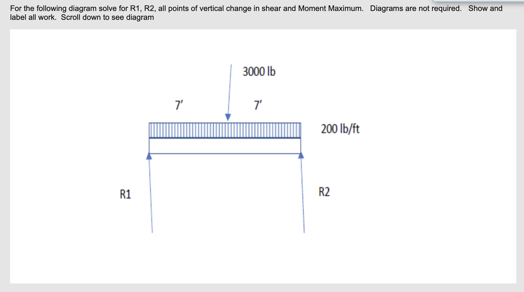 Solved For the following diagram solve for R1, R2, all | Chegg.com