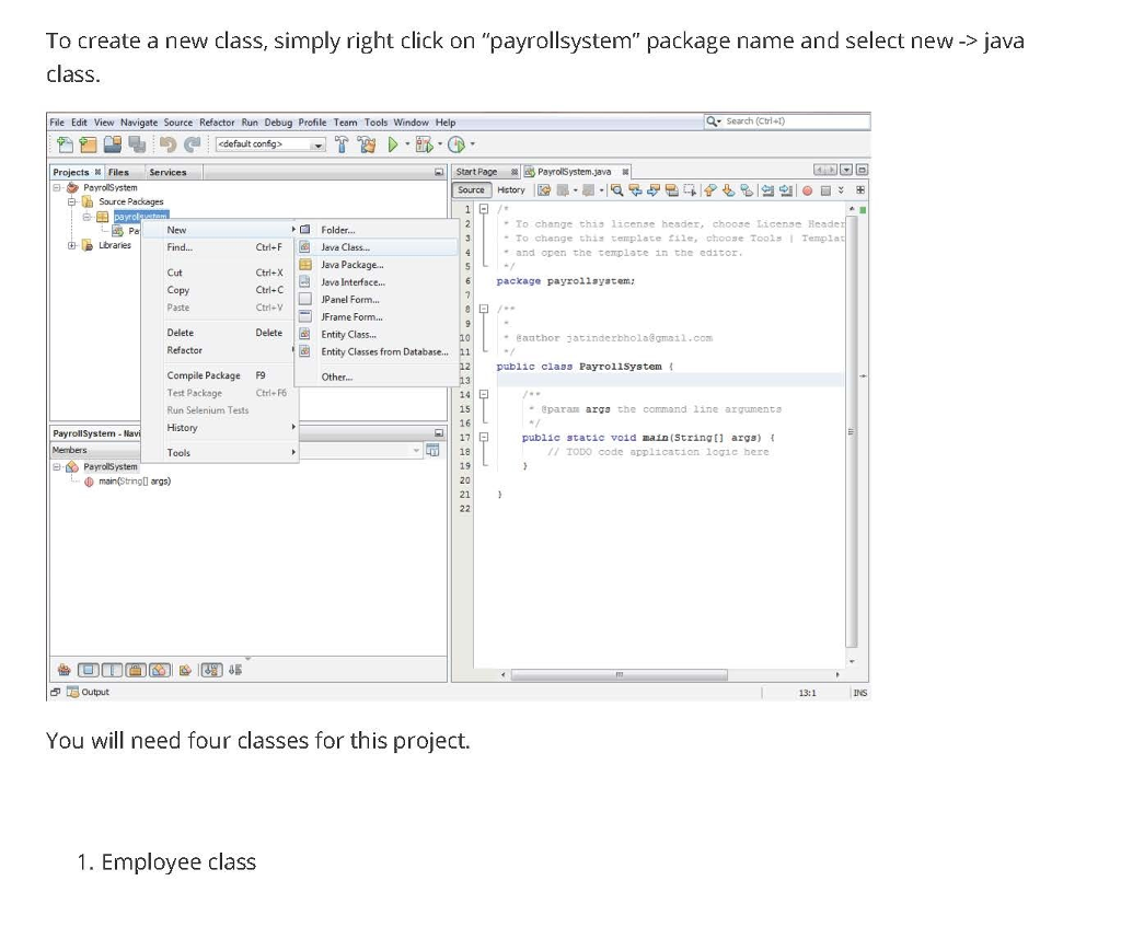 Solved Mandatory Programming Project Project Description The | Chegg.com