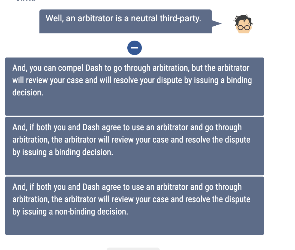 Solved Well, an arbitrator is a neutral third-party. And, | Chegg.com