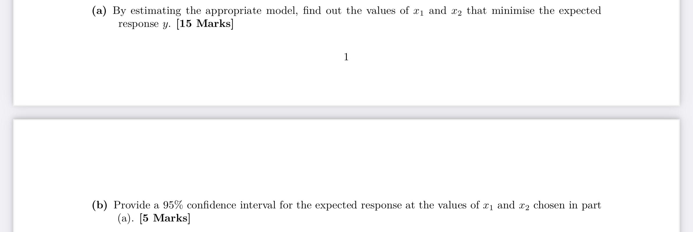 Solved (a) By estimating the appropriate model, find out the | Chegg.com