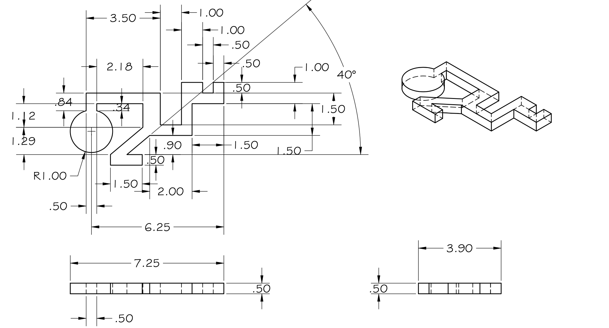 Please Calculate The Centroid Of The Below Structure