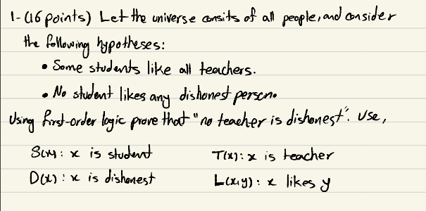 Solved 1- (16 points) Let the universe consits of all | Chegg.com Solved 1- (16 points) Let the universe consits of all | Chegg.com