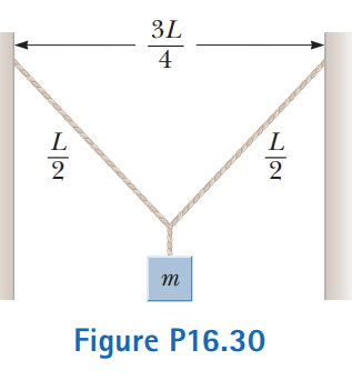 Solved A light string with a mass per unit length of 8.00 | Chegg.com