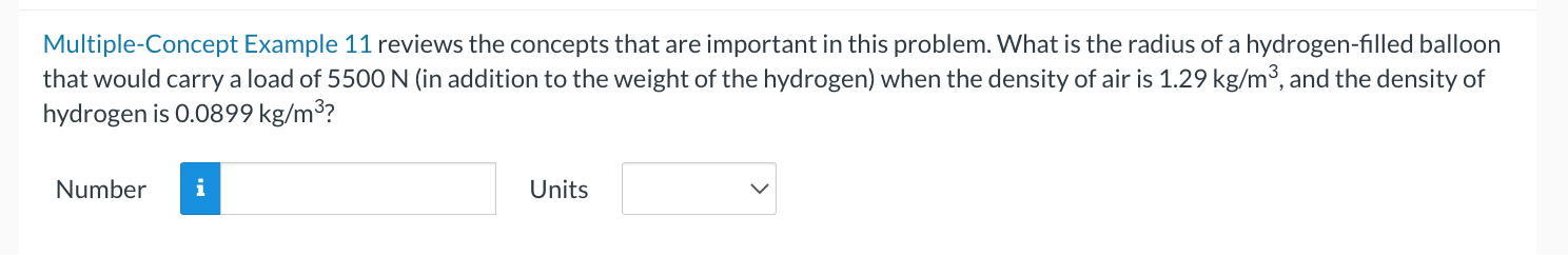 Solved Multiple-Concept Example 11 reviews the concepts that | Chegg.com