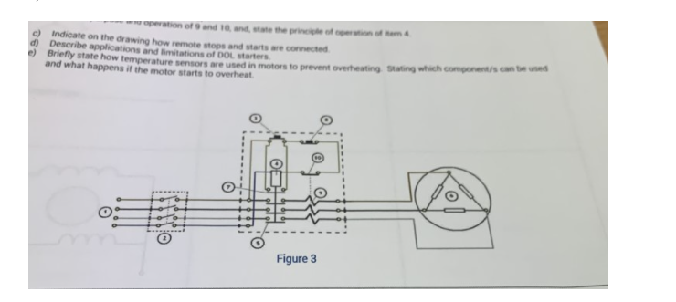Solved c) Indicate on the drawing how remote stops and | Chegg.com