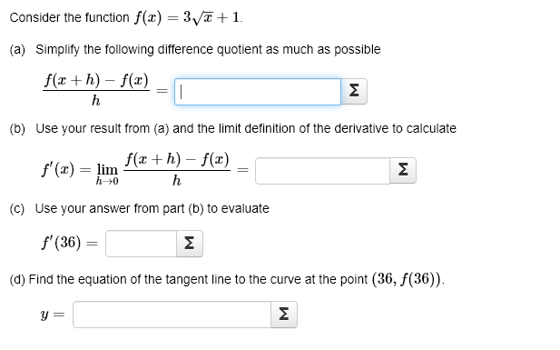 Solved Consider The Function F X 3x 1 A Simplify The