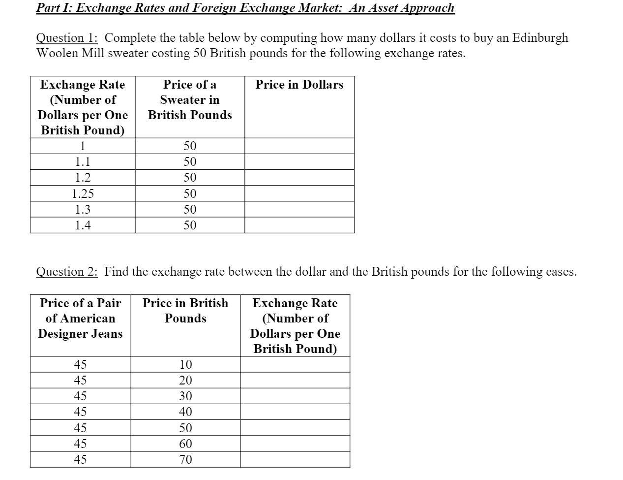 solved-part-i-exchange-rates-and-foreign-exchange-market-chegg