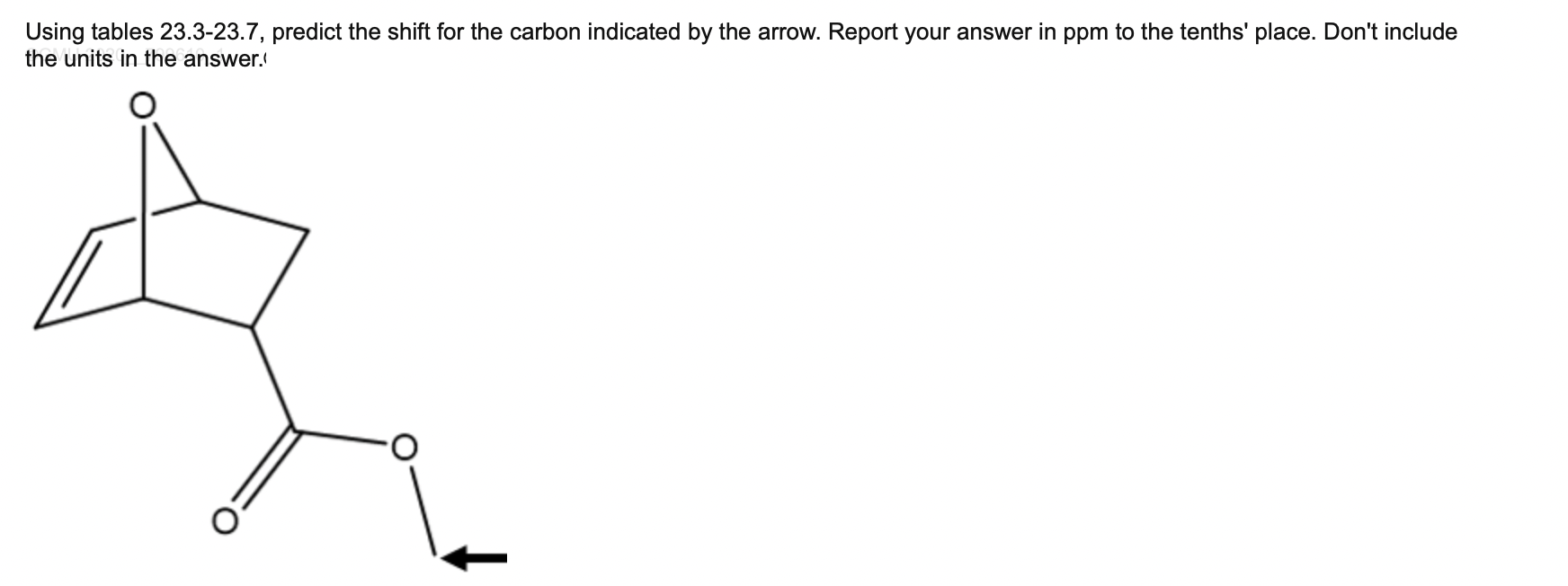 Solved Using tables 23.3-23.7. predict the shift for the | Chegg.com