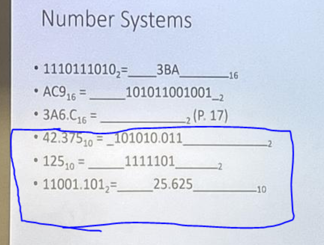 Solved Please solve the ones I circled and show step by step | Chegg.com