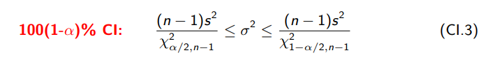 Solved Prove that formula (CI.3) gives a 100(1 − α)% | Chegg.com