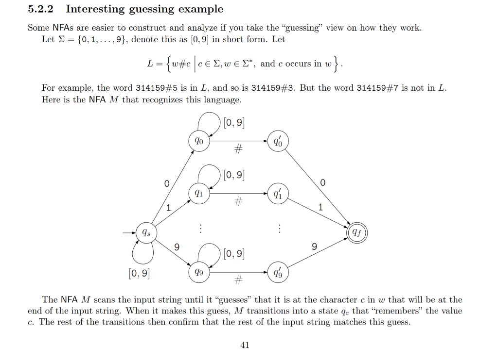 Solved Is the self-loop on q_0, q_1 .... q_9 not redundant? | Chegg.com