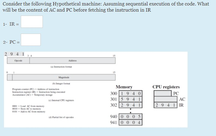 Solved Consider the following Hypothetical machine: Assuming | Chegg.com