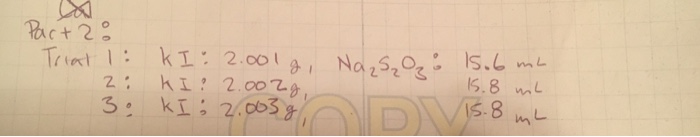determine ksp for ca(io3)2 (all the instructions in | Chegg.com
