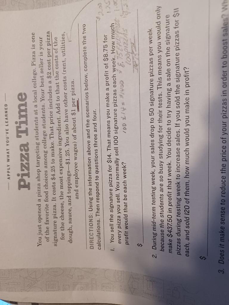 Solved This the instruction for question 1 & 2 with written | Chegg.com