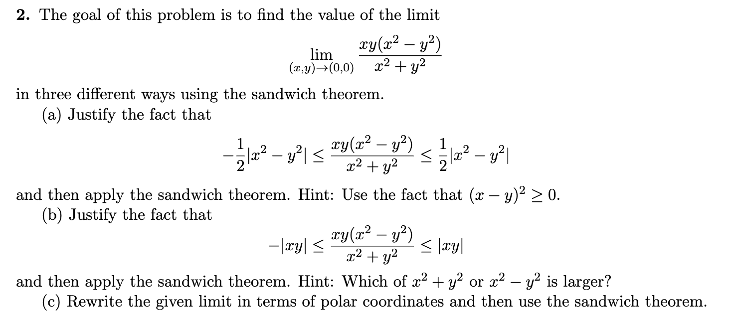 2. The goal of this problem is to find the value of | Chegg.com