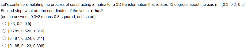Solved Let's simulate the process of constructing a matrix | Chegg.com